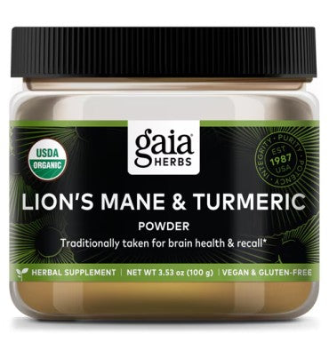 Hongo Garra de León (Lion's Mane) y Cúrcuma en polvo. 100 gr ...