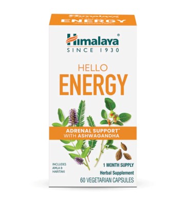 Hello Energy con Amla y Hartaki. 60 caps — Greenery México